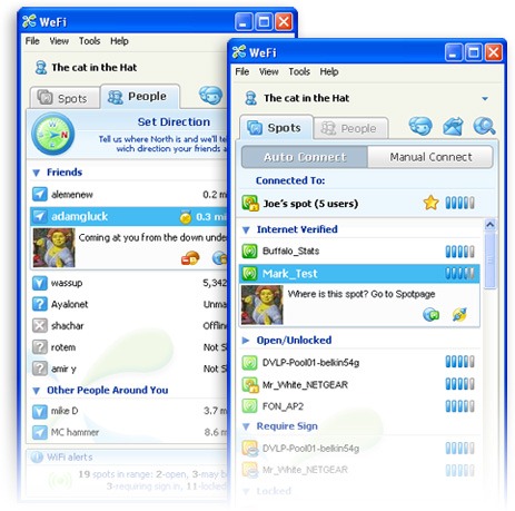Find Wi-Fi hotspots anywhere in the world with WeFi
